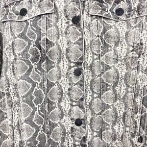 Blank NYC | Jackets & Coats | Blank Nyc Snakeskin Snake Along Denim ...